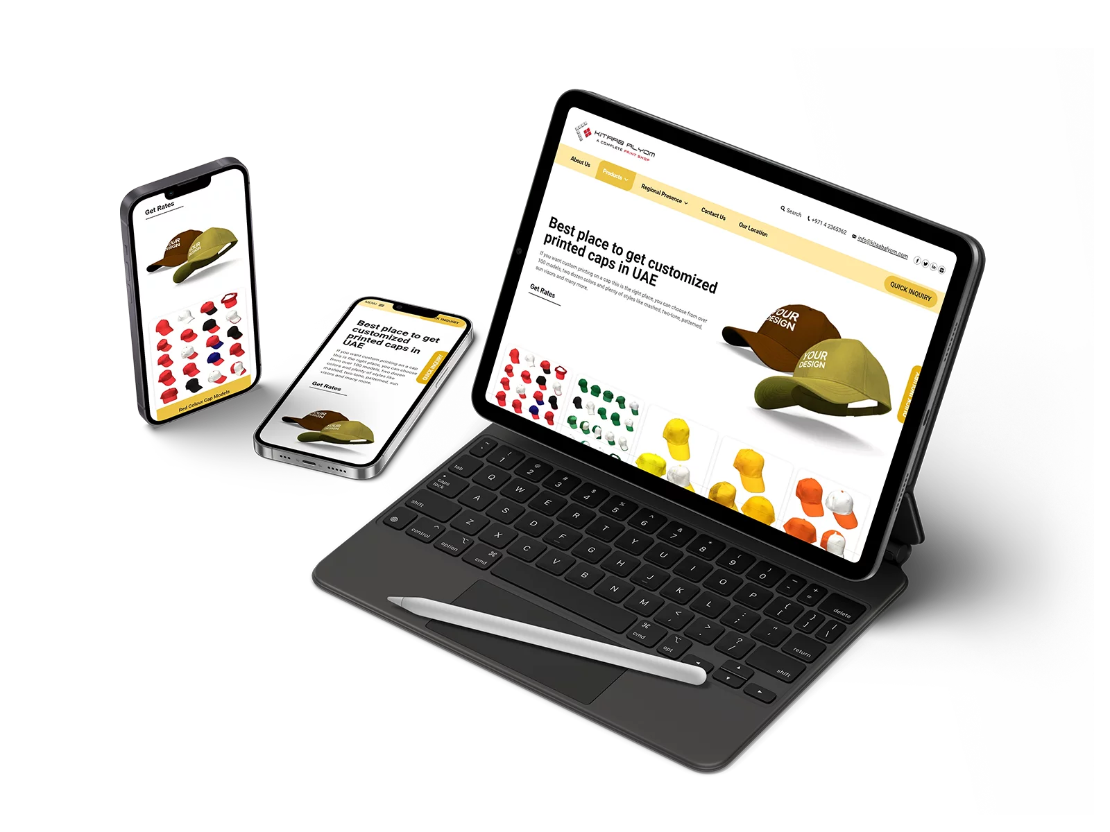 Case Study - Redeveloping Kitaab Alyom Website | Azguards Technolabs